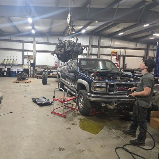 Engine Swap for 1998 Chevy 3500 (Gas 350) – Tri-State Diesel Repair NH